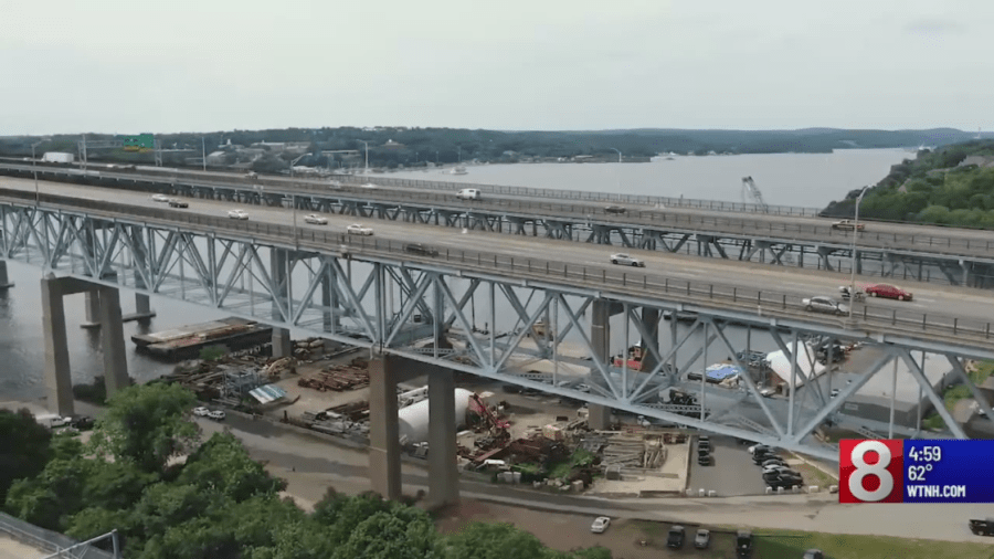 Gold Star Memorial Bridge lane reconfiguration begins this weekend