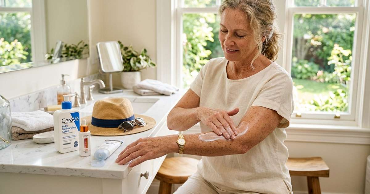 Como reduzir manchas escuras no corpo após os 50 anos