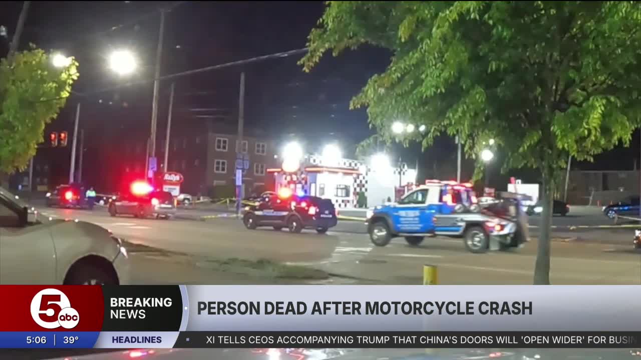 30-year-old man killed in motorcycle crash on Kinsman Road