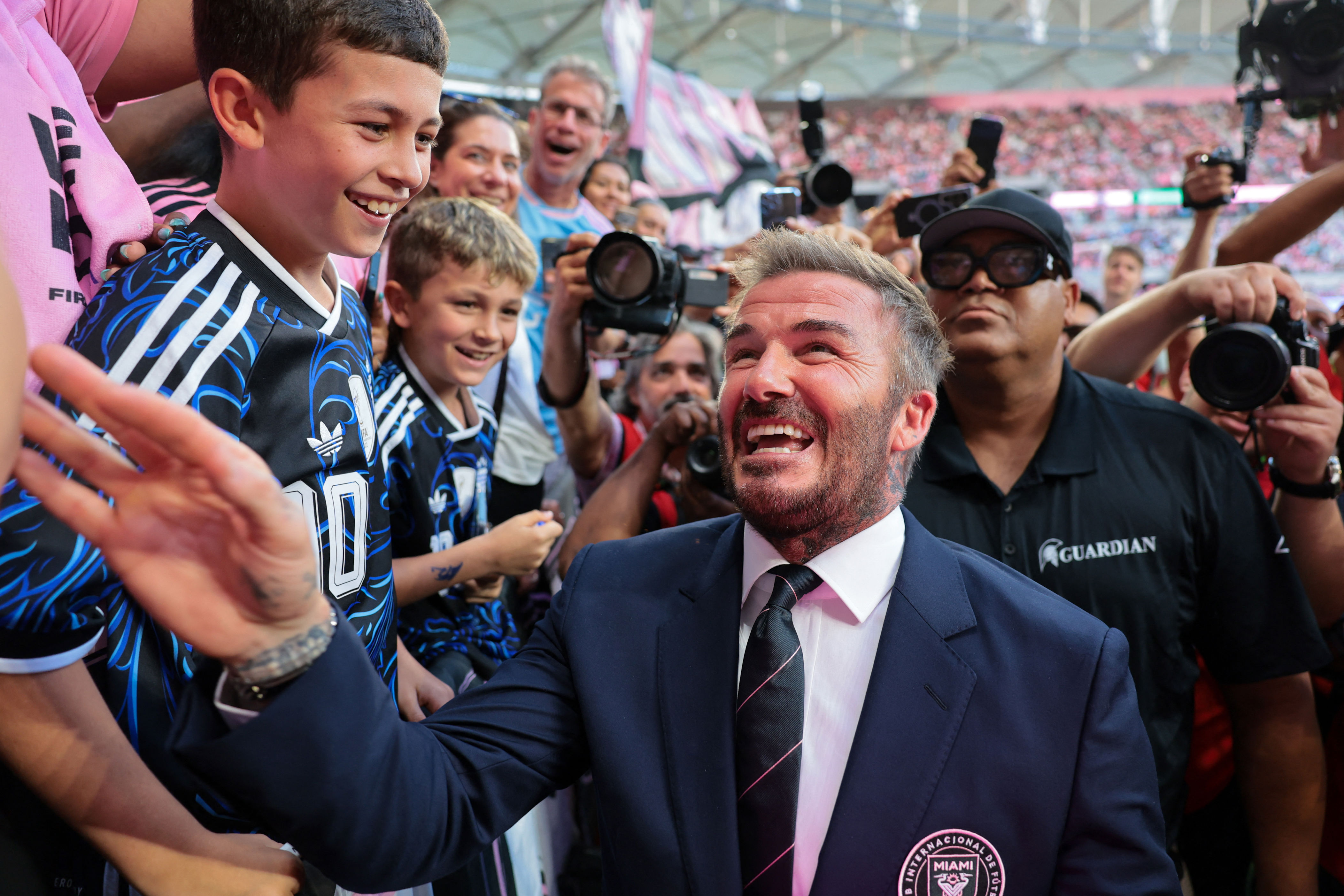 David Beckham becomes first British billionaire sportsman
