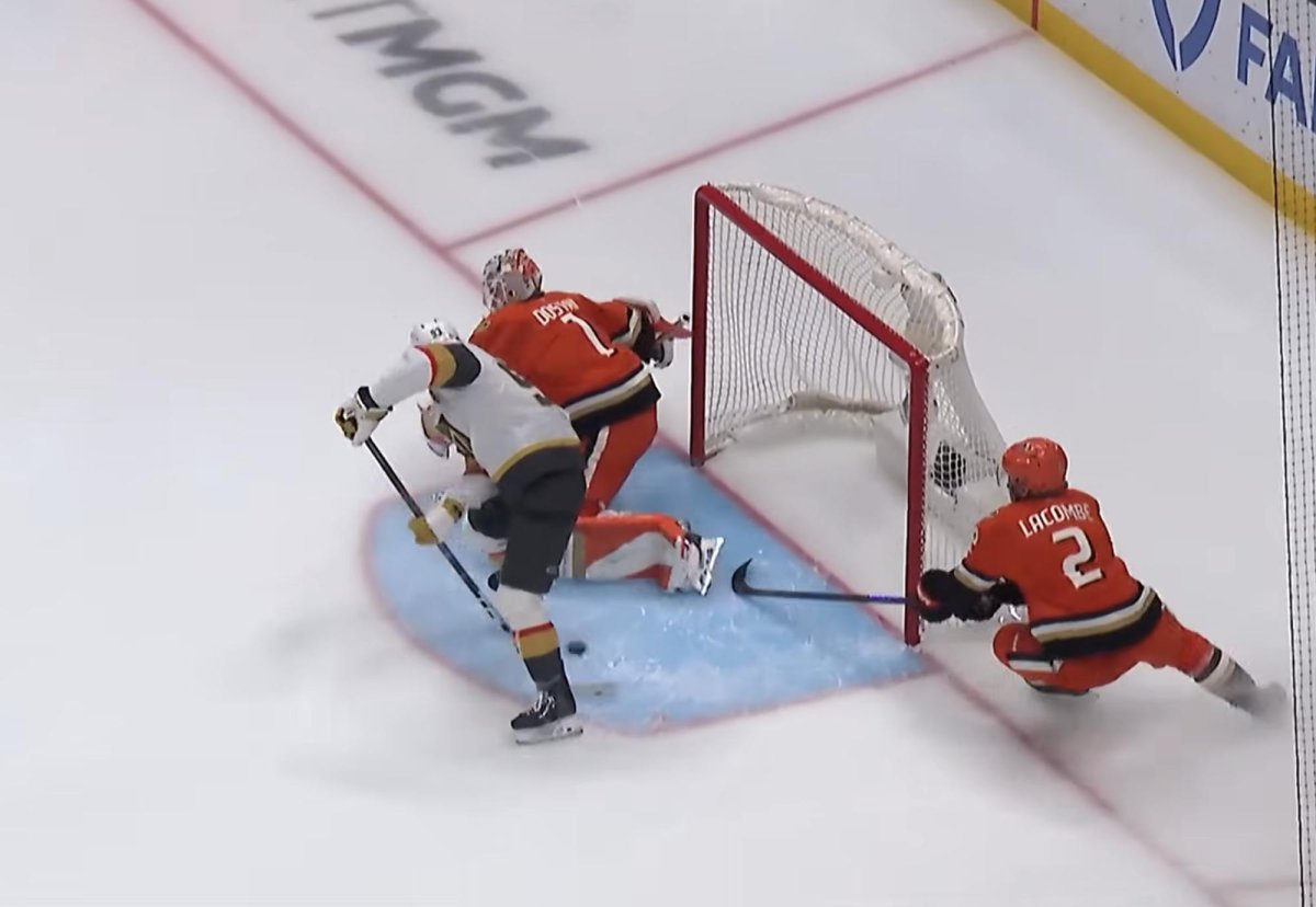 Watch: Golden Knights' Mitch Marner nets between-own-legs playoff goal ...