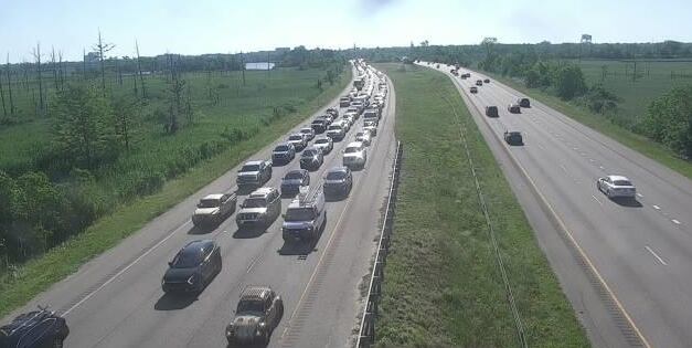 Ambulance involved in five-vehicle crash on US 17 near Leland