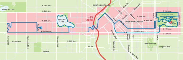 Denver streets set for rolling closures Sunday as runners celebrate 20 ...