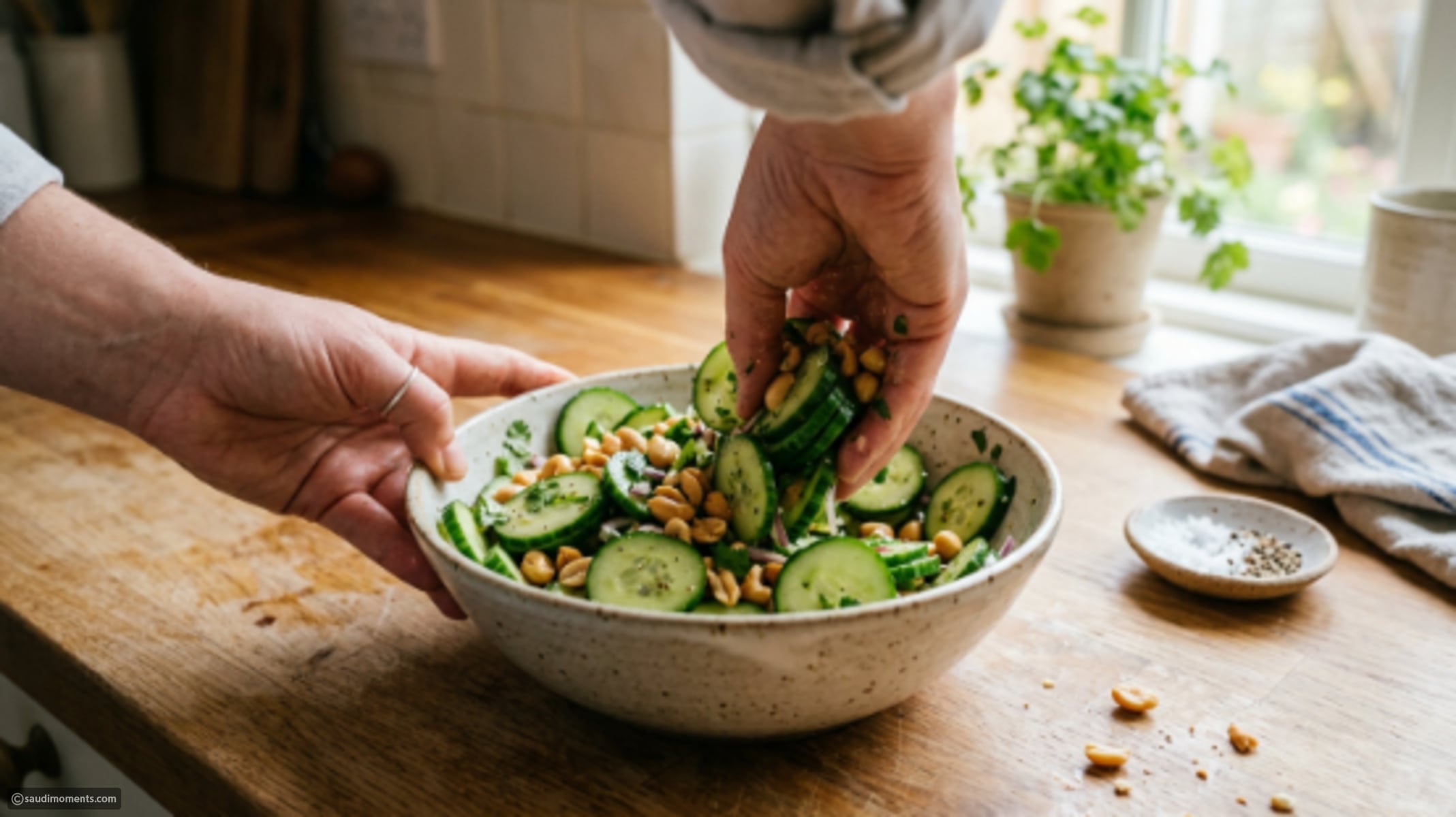 Fresh twists that make cucumber peanut salad impossible to resist