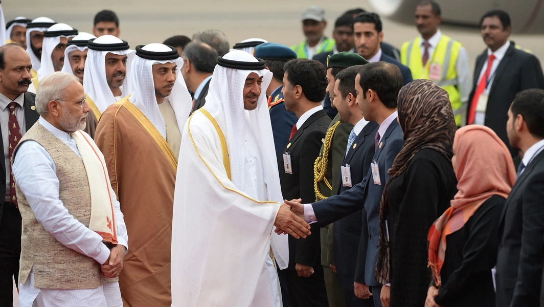 UAE F-16s escort PM Modi as key pacts signed in Abu Dhabi