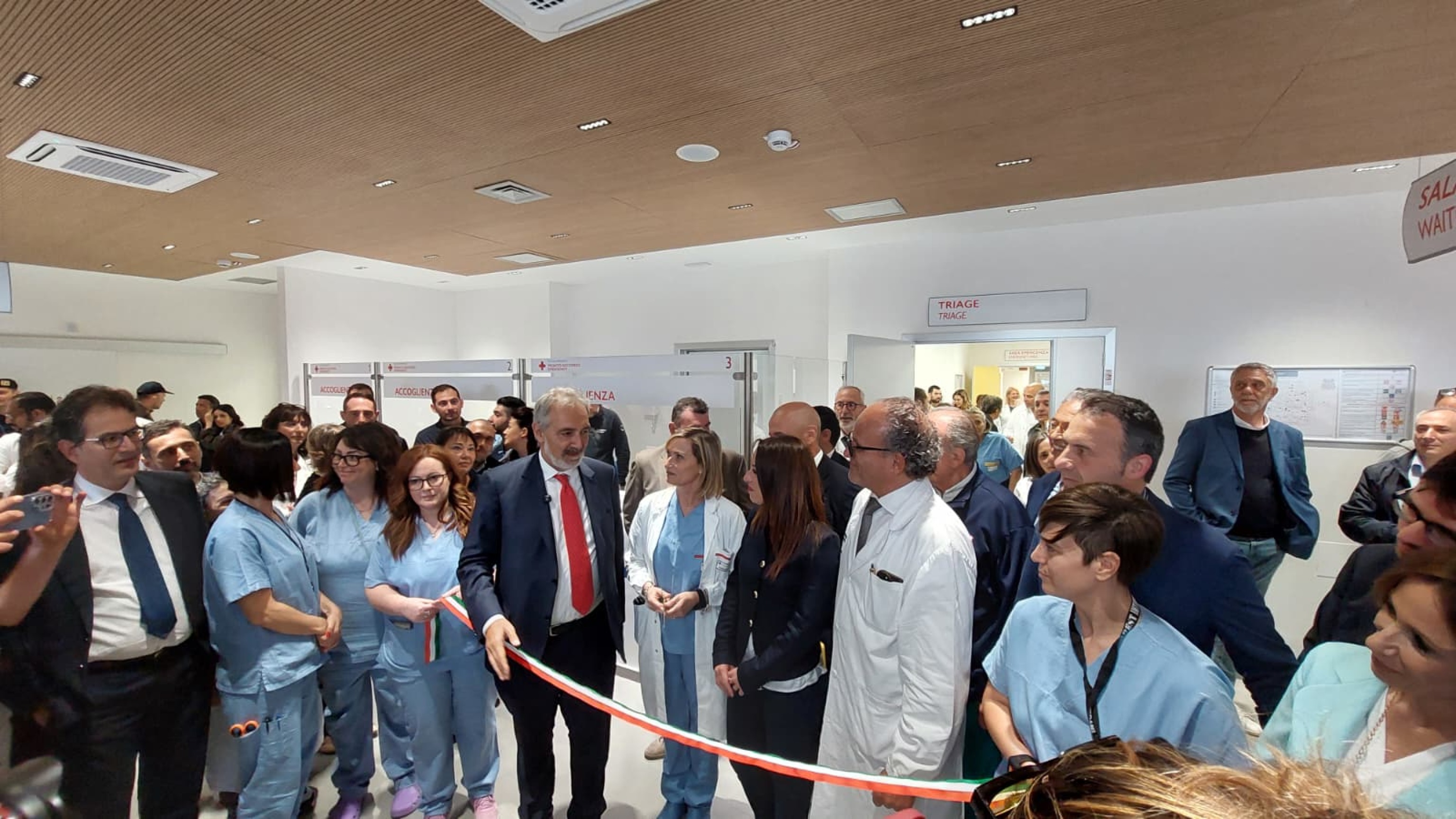 Inaugurato il nuovo pronto soccorso del San Camillo Forlanini