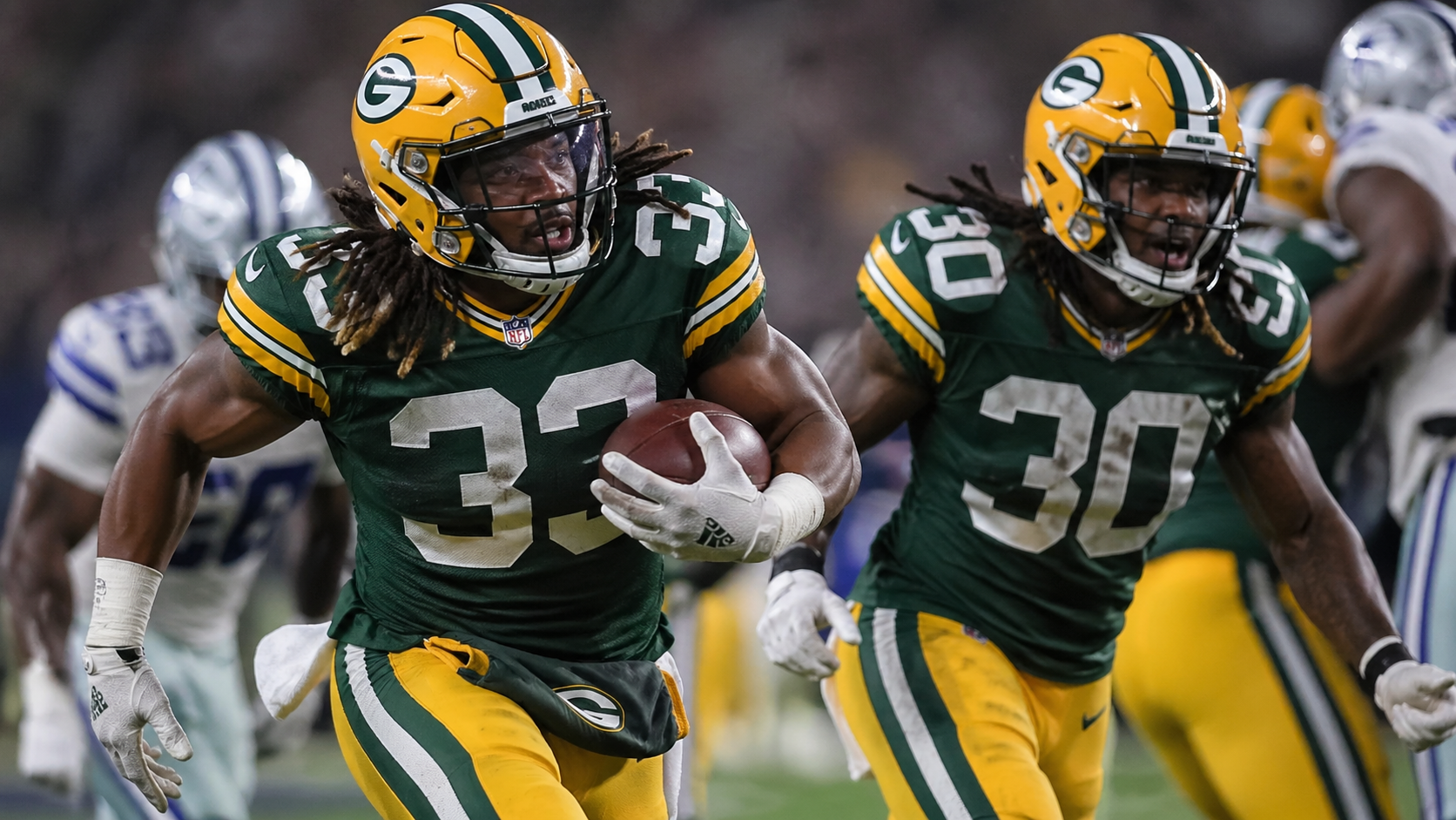 Packers’ dynamic backfield became the engine of their offense