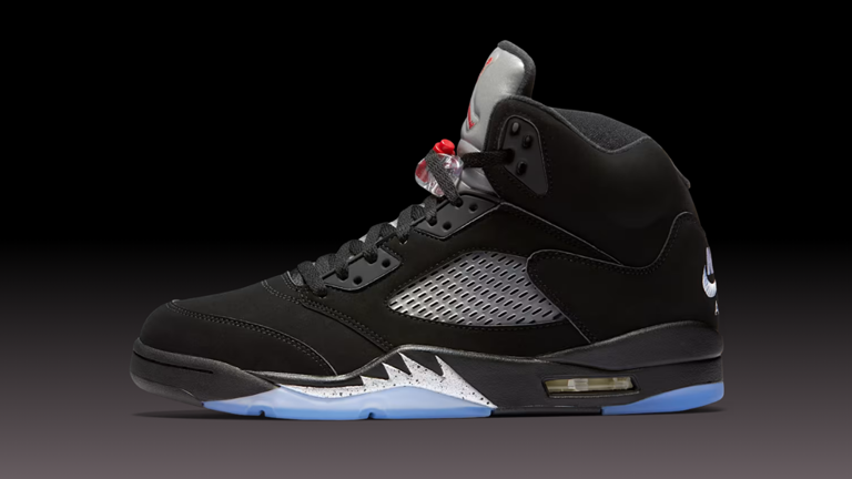 Air Jordan 5 'Black Metallic' RM: Blacked-out design, resale prices ...