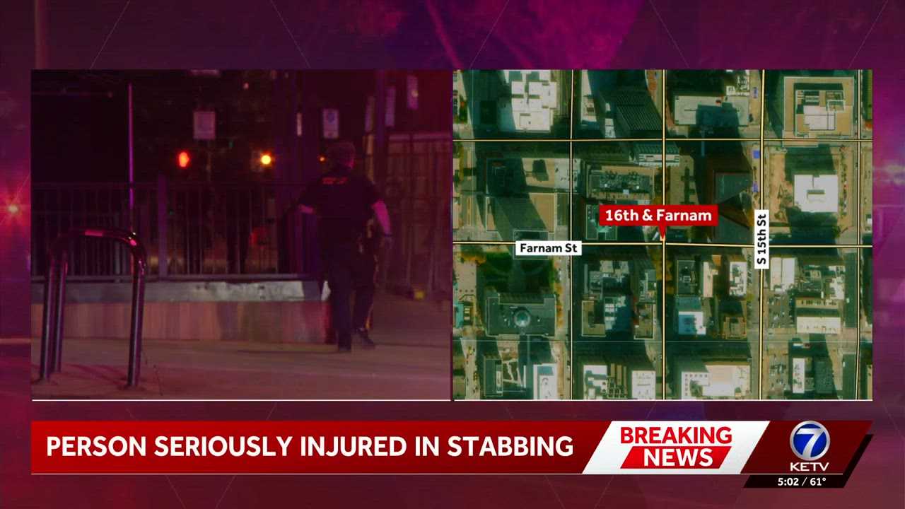 Omaha police arrest stabbing suspect accused of seriously injuring one ...