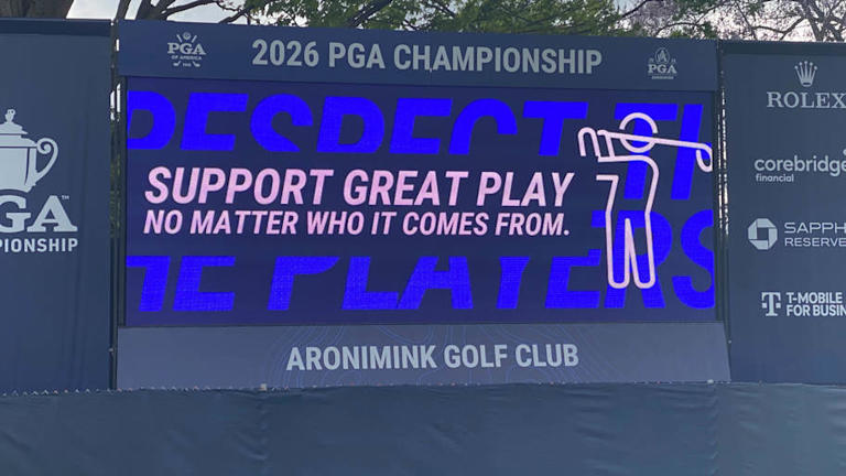 This is the correct way to cheer at the PGA Championship, according to ...