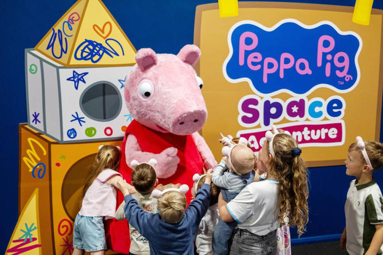First look inside Birmingham NEC's Peppa Pig Space Adventure opening in ...
