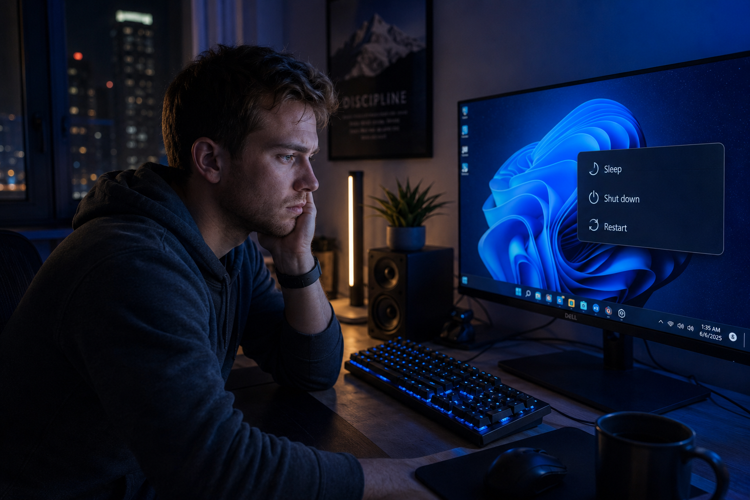 What is better for your PC: sleep mode or shutdown?