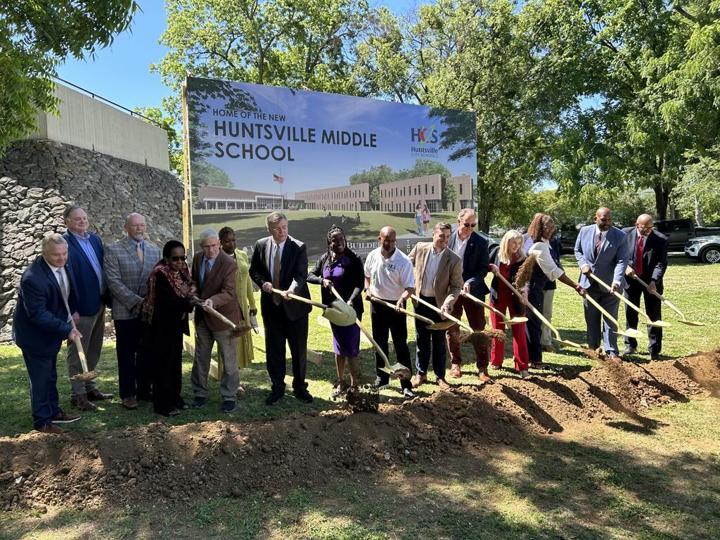 Huntsville breaks ground on new school with capacity for 750 students