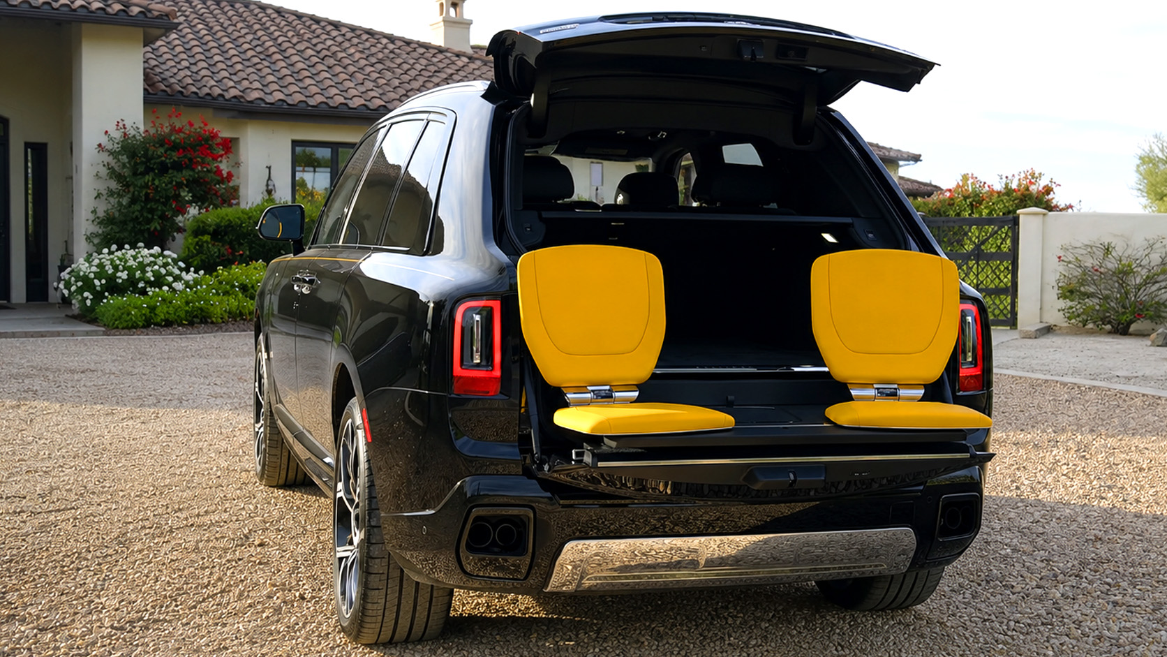 The Cullinan Series II turns its cargo area into a luxury lounge