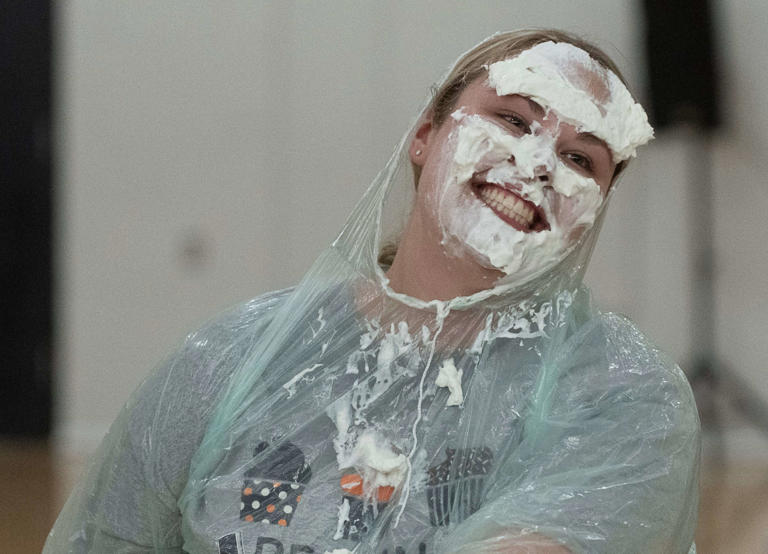 'Dude, it's insane.' Jackson school staff take pies to face to ...