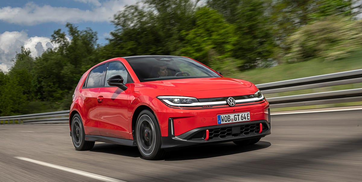 This hot hatch is the first electric VW to wear the hallowed GTI badge