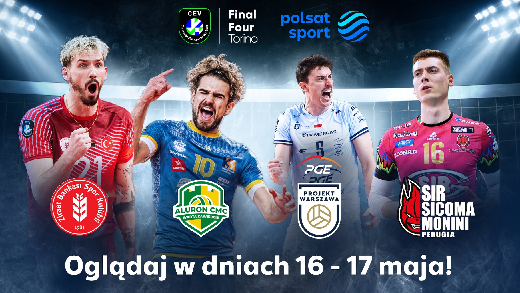 Polsat Sport 1 i Super Polsat pokażą turniej Final 4 siatkarskiej Ligi ...