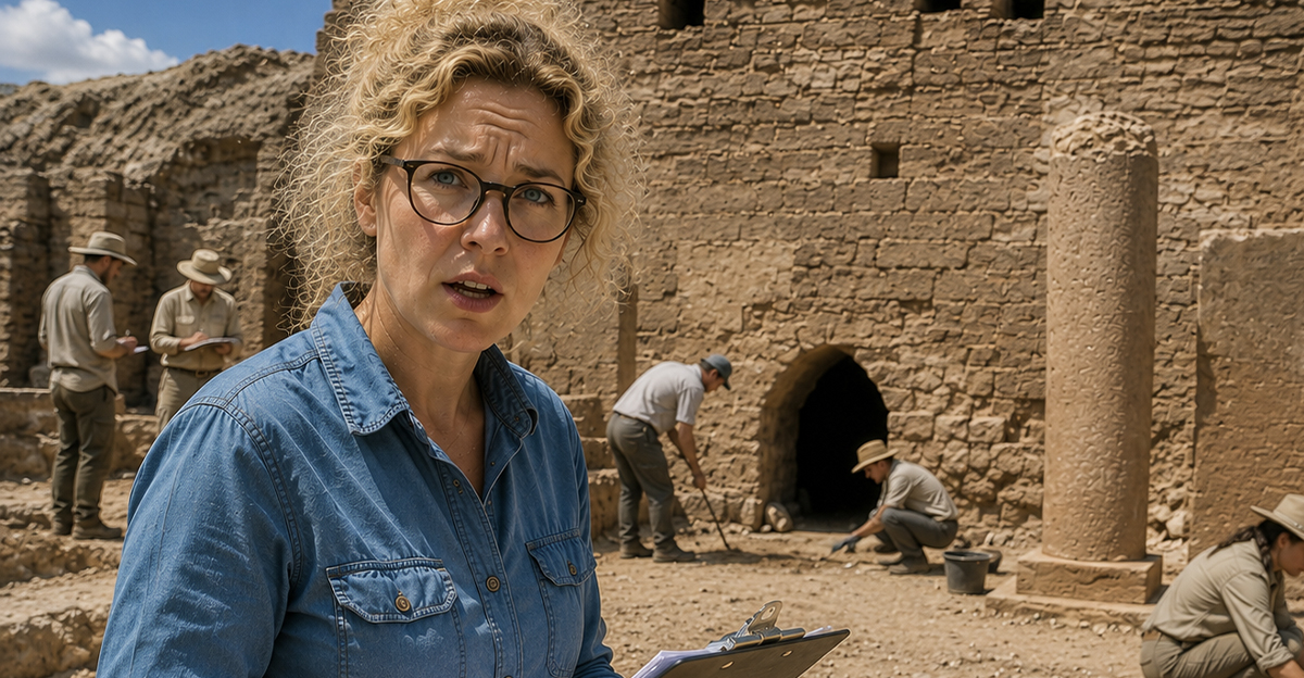In 2009, archaeologists mining ancient Syrian tunnels found the bodies ...