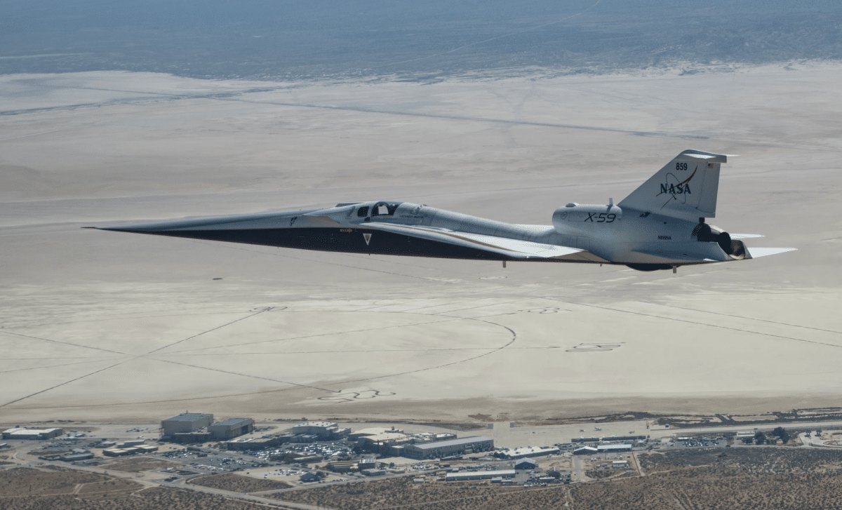 NASA’s X-59 advances flight testing across all speeds and altitudes