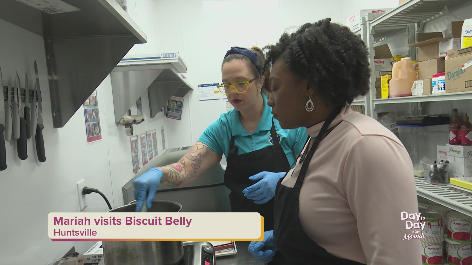 Mariah visits Biscuit Belly | May 15, 2026 | Day to Day with Mariah