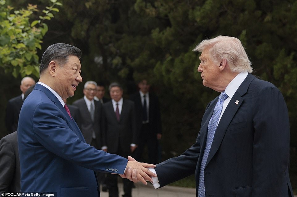 Trump brushes off Xi's 300-year-old trees with one question