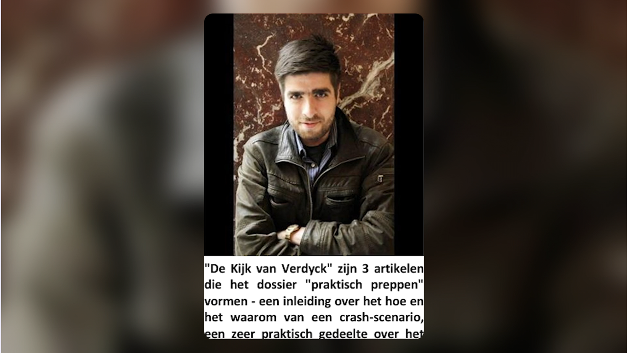 Ouders van prepper Yannick Verdyck stellen onderzoek in vraag na ...