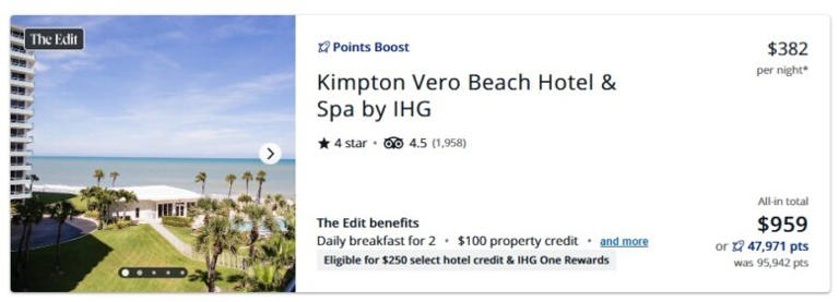 10 IHG properties that qualify for the Edit by Chase Travel Credit [up ...