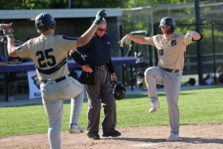 Father McGivney baseball tees off second time through, routs CM