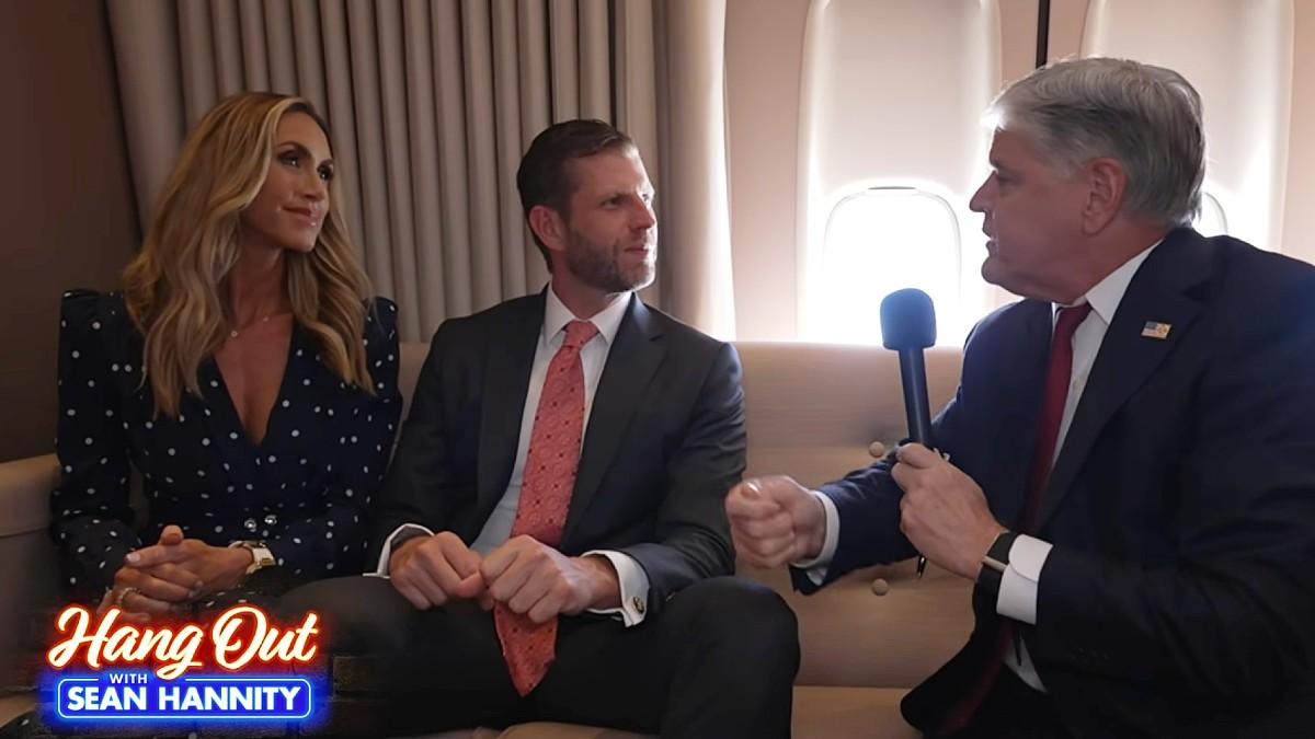 Sean Hannity presses Lara Trump about her political ambitions, suggests ...