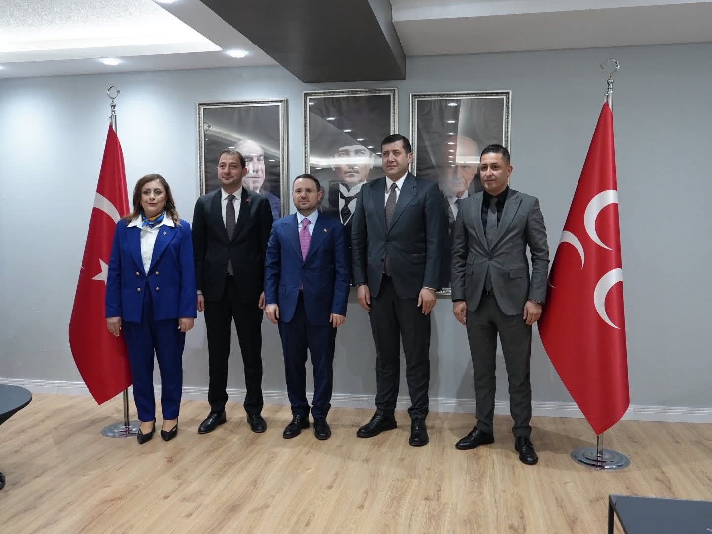 MHP’den Adalet Bakanı Akın Gürlek’e samimi ve sıcak karşılama