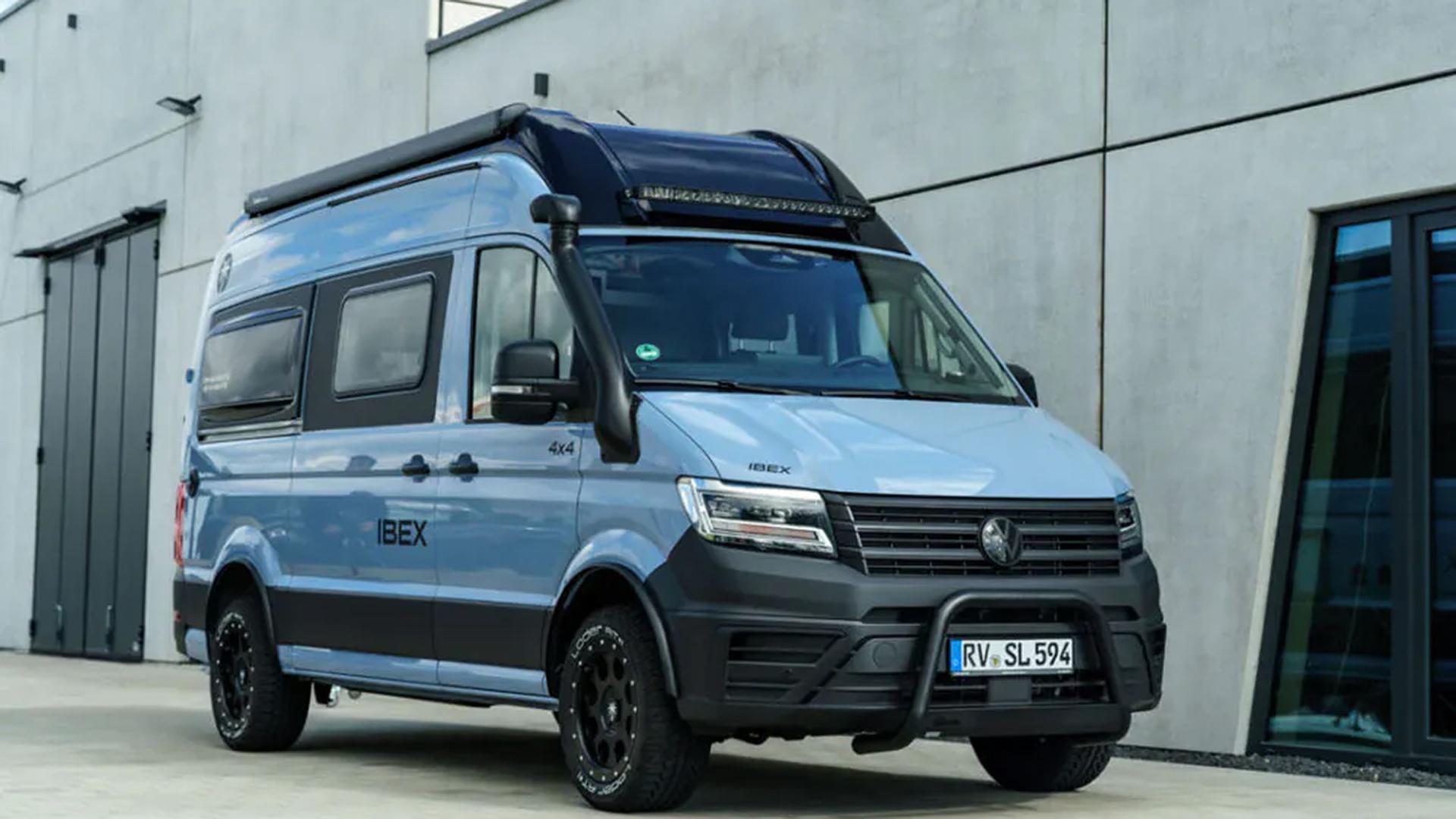 Met de Sunlight IBEX 4×4 offroad camper kun je nu ook door beekjes ...
