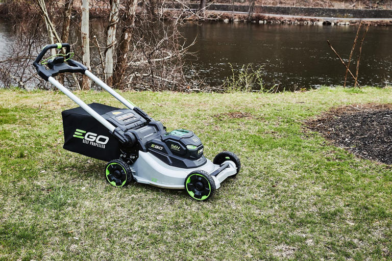 How do you make mowing the lawn easier? Use a self-propelled mower.