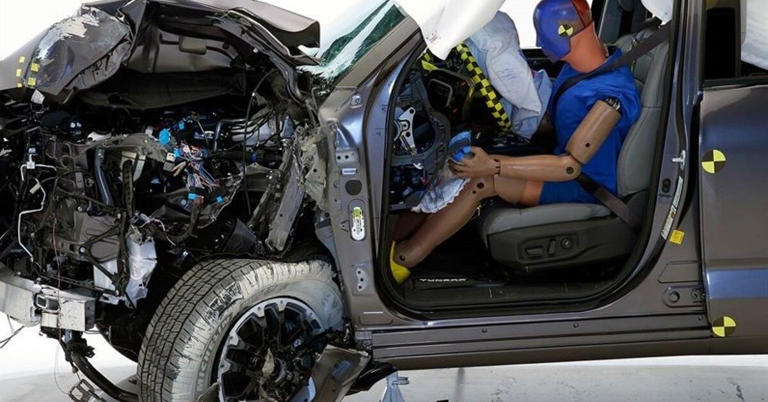 Only two pickup trucks survived 2026 IIHS crash testing