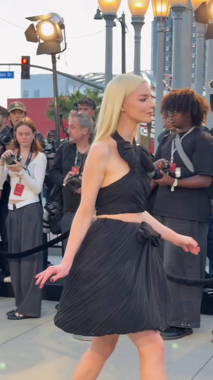 Anya Taylor-Joy stuns at the Dior cruise show