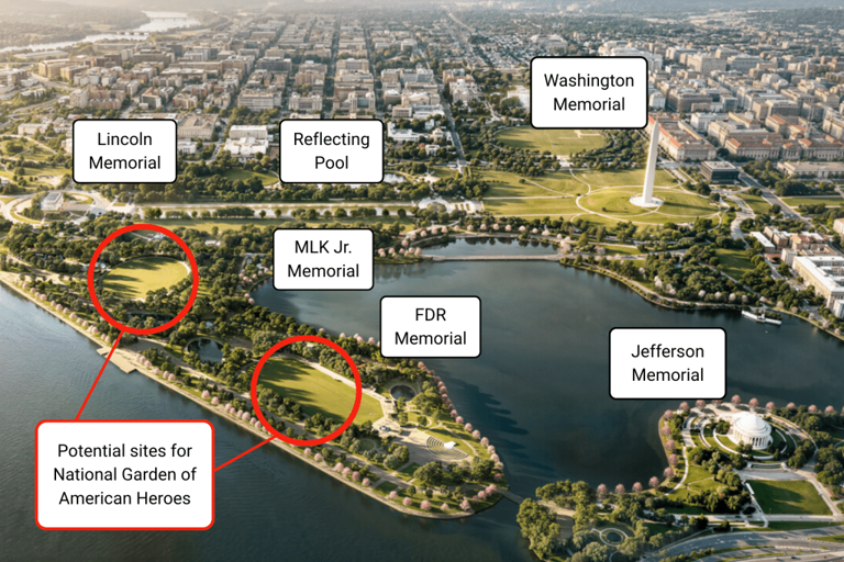 Trump announces updates on major Washington construction projects