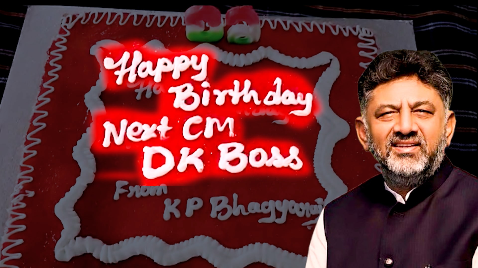 DK Shivakumar celebrated his birthday - will he get the top job?