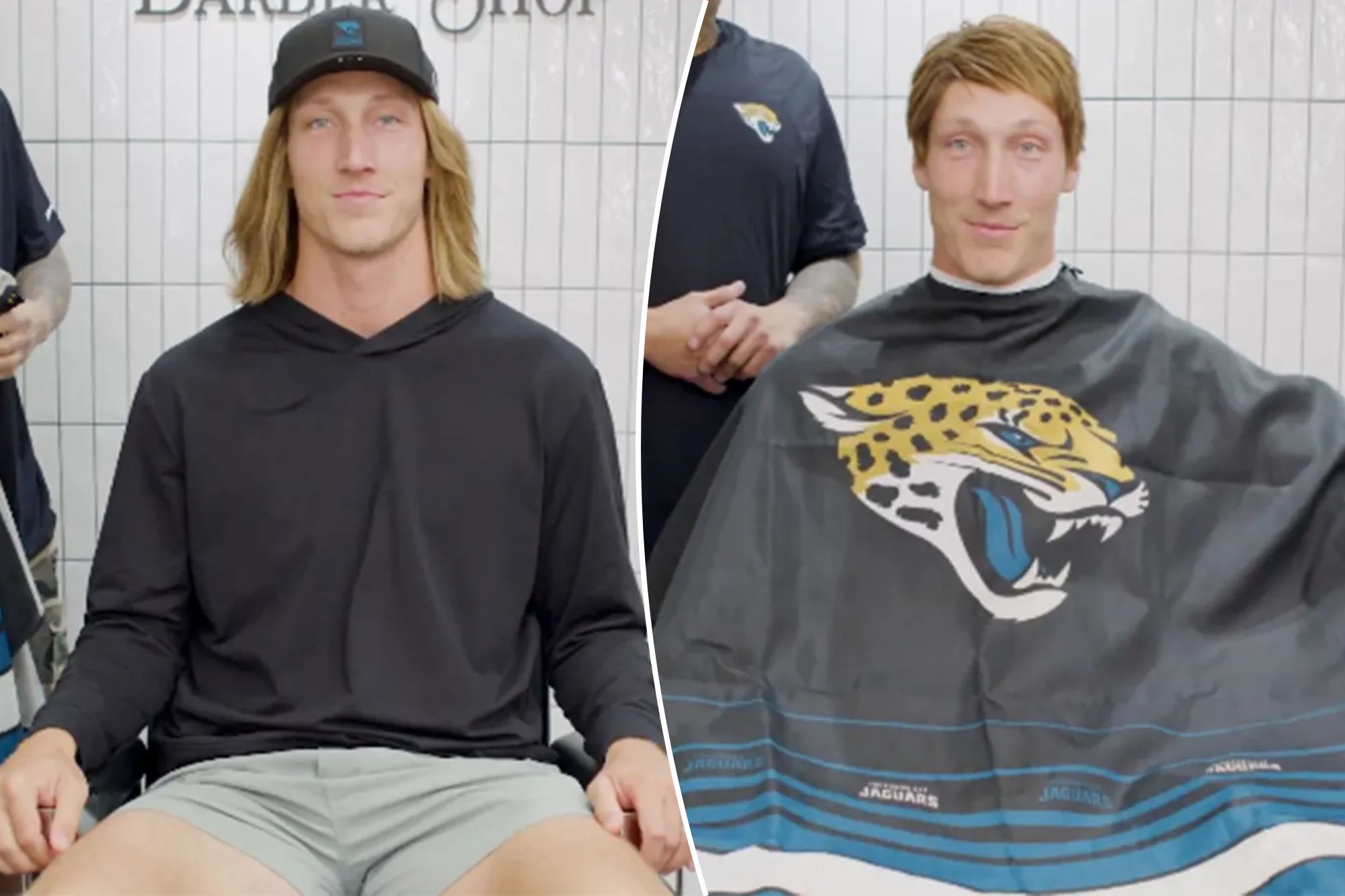 Trevor Lawrence cuts his hair for Jaguars schedule release video — or ...