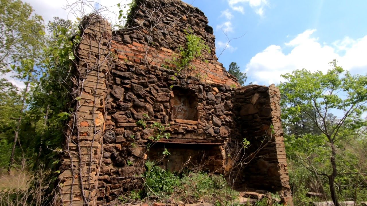 Why a massive chimney still stands alone along a Georgia road