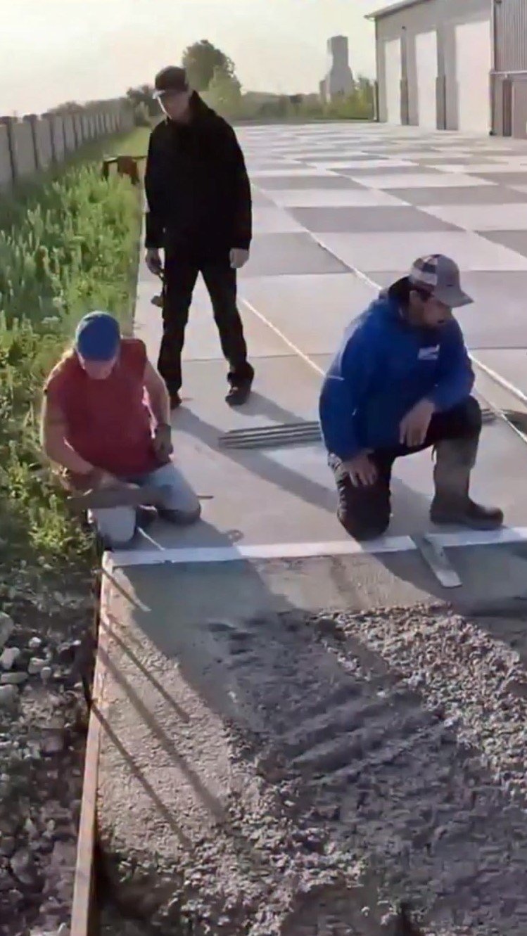 Hot weather concrete tips from Victory Outdoor Services