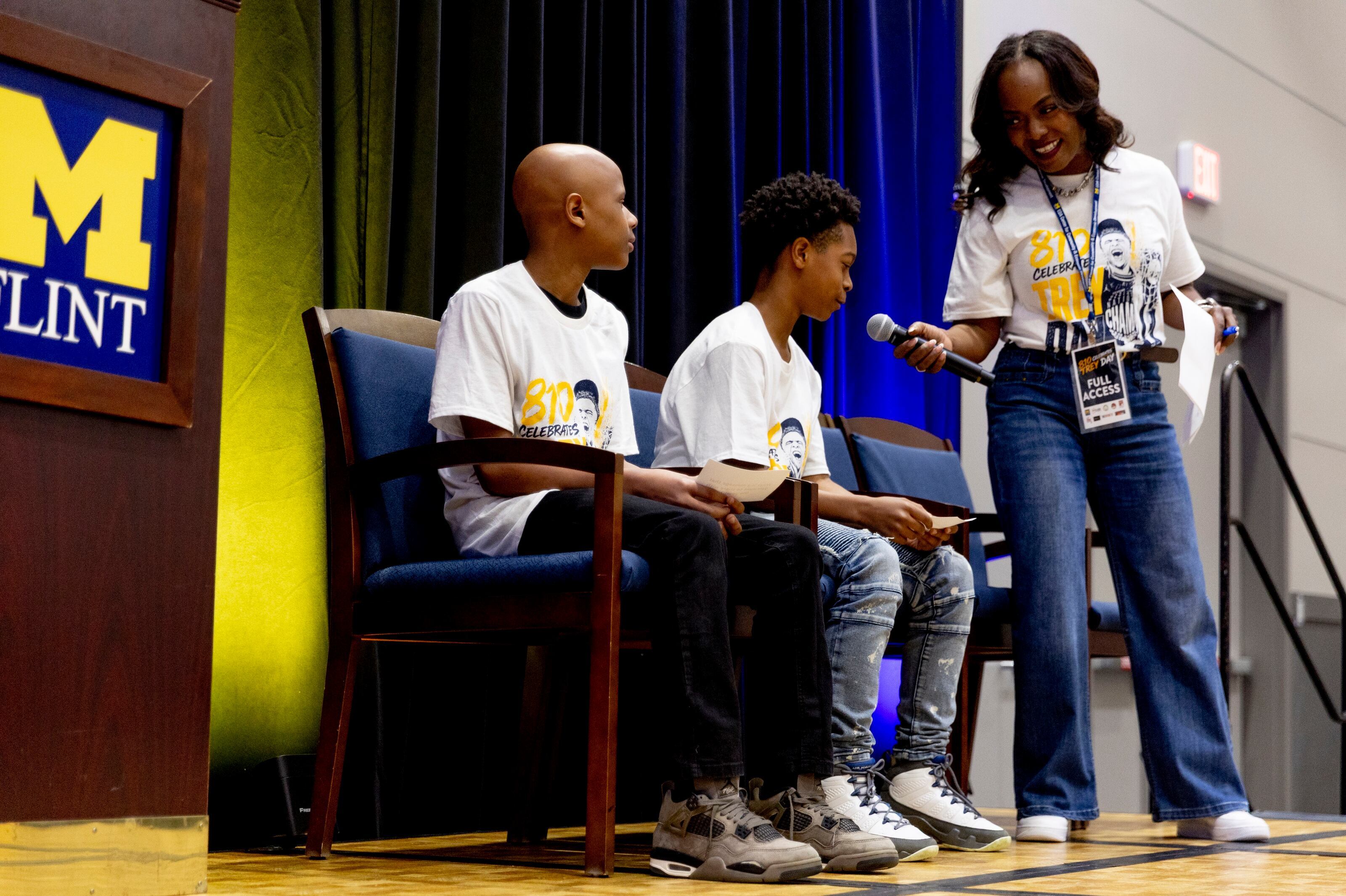 Trey McKenney emerges as Flint’s latest basketball star at 'Trey Day' event