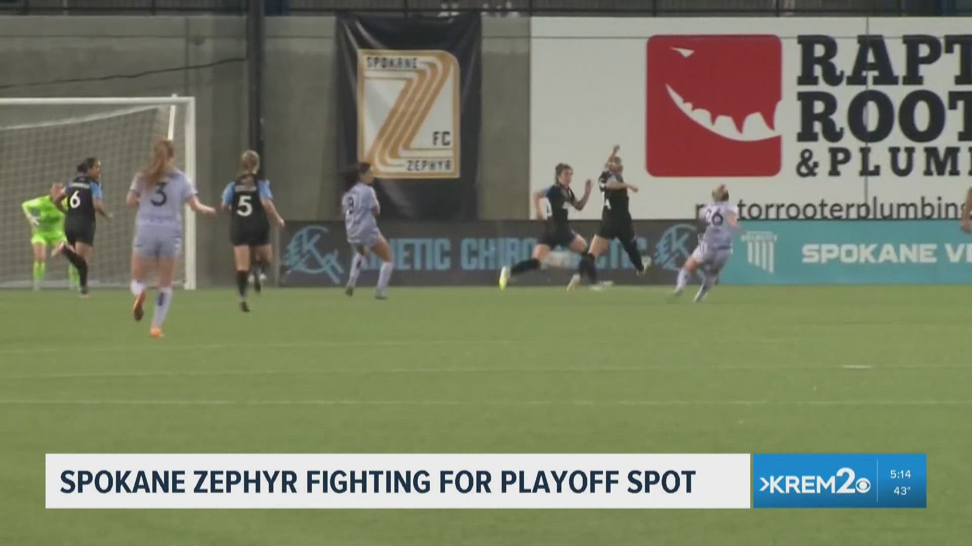 Spokane Zephyr FC fighting for playoff spot this weekend