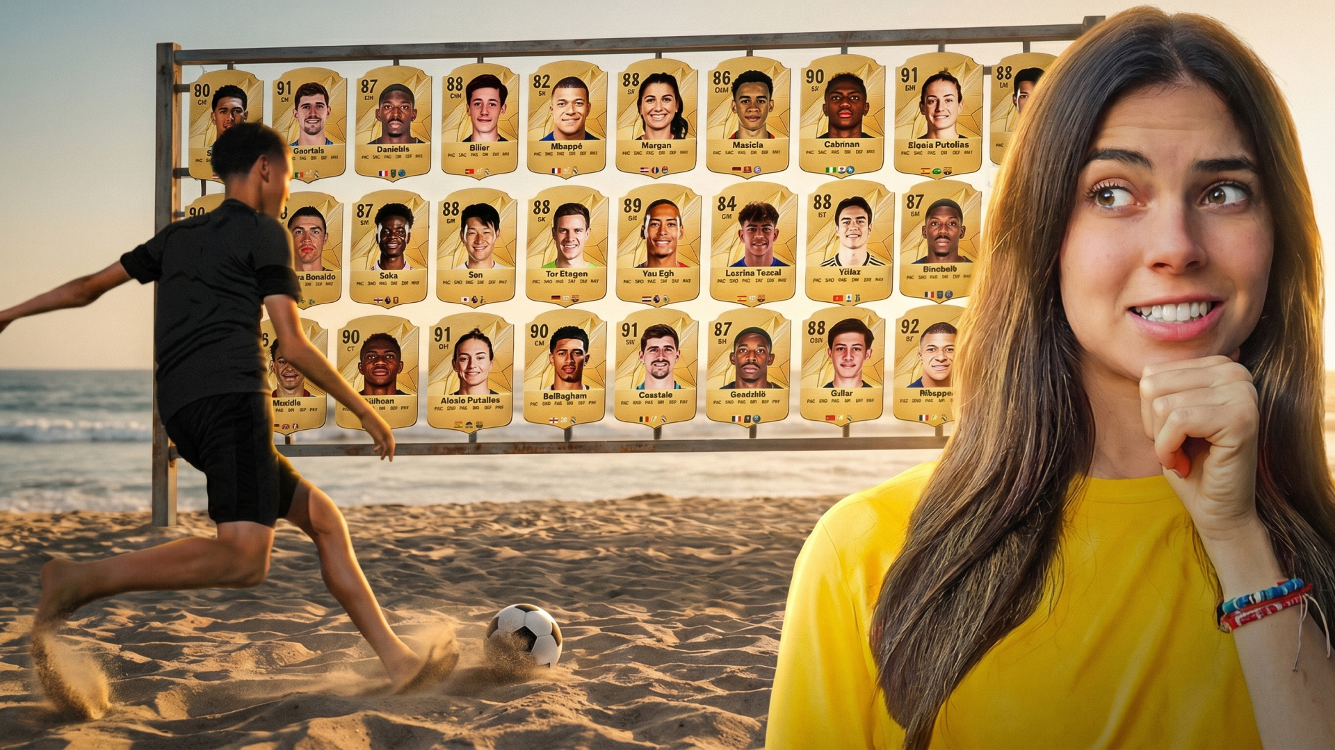 Epic FC25 ultimate team battle (beach edition)