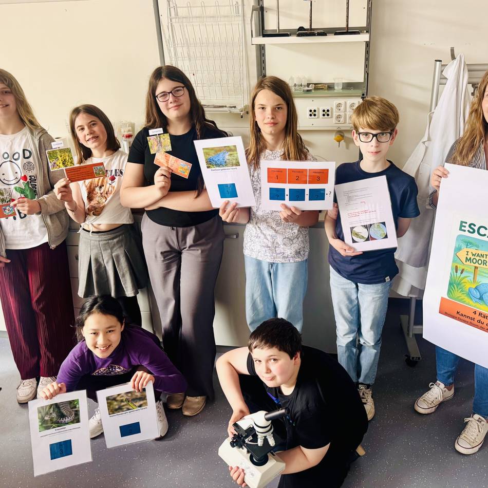 Wie Homburger Schüler mit einem Escape-Room das Moor retten wollen