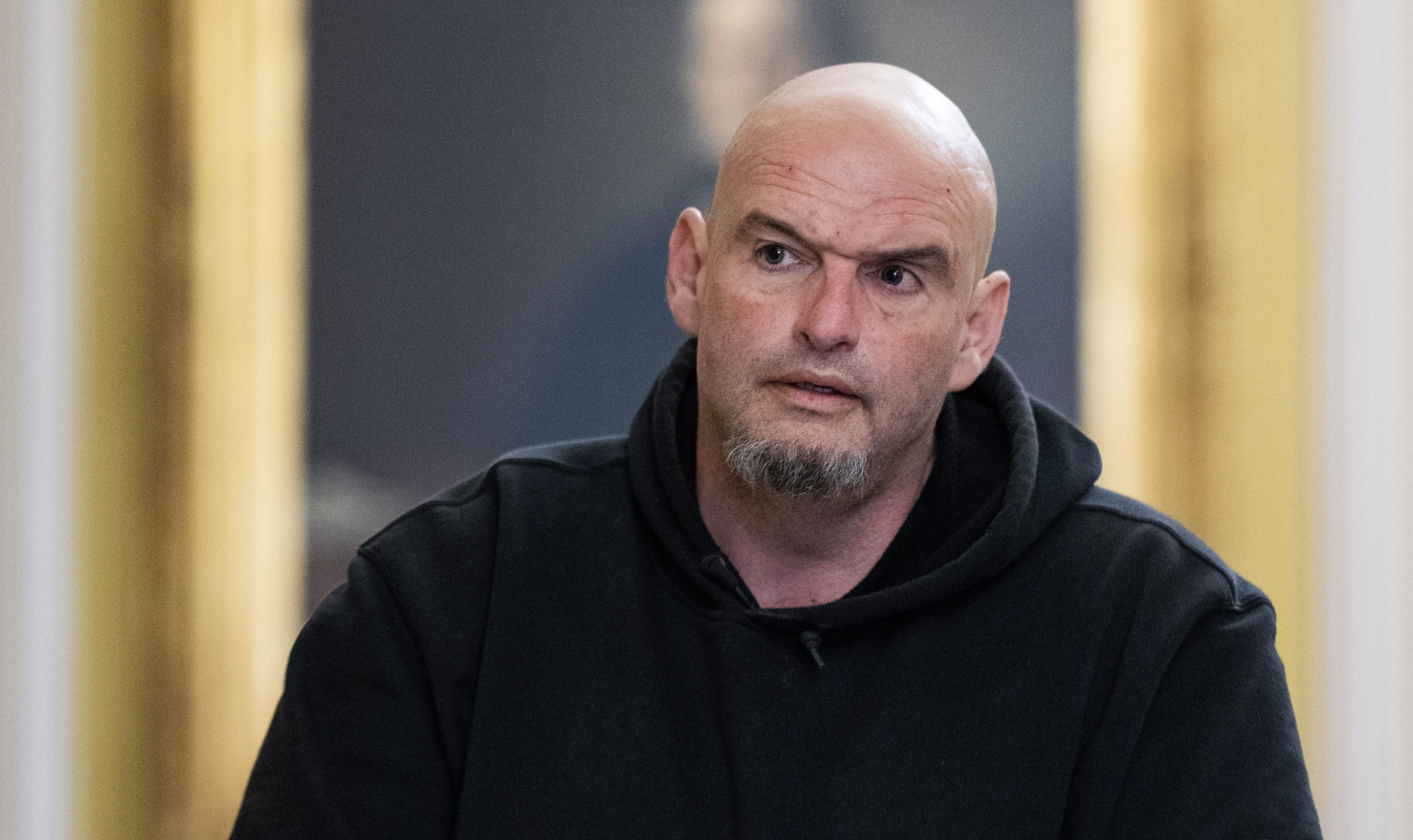Sen. Fetterman cast sole Dem. vote against effort to reign in Trump's ...
