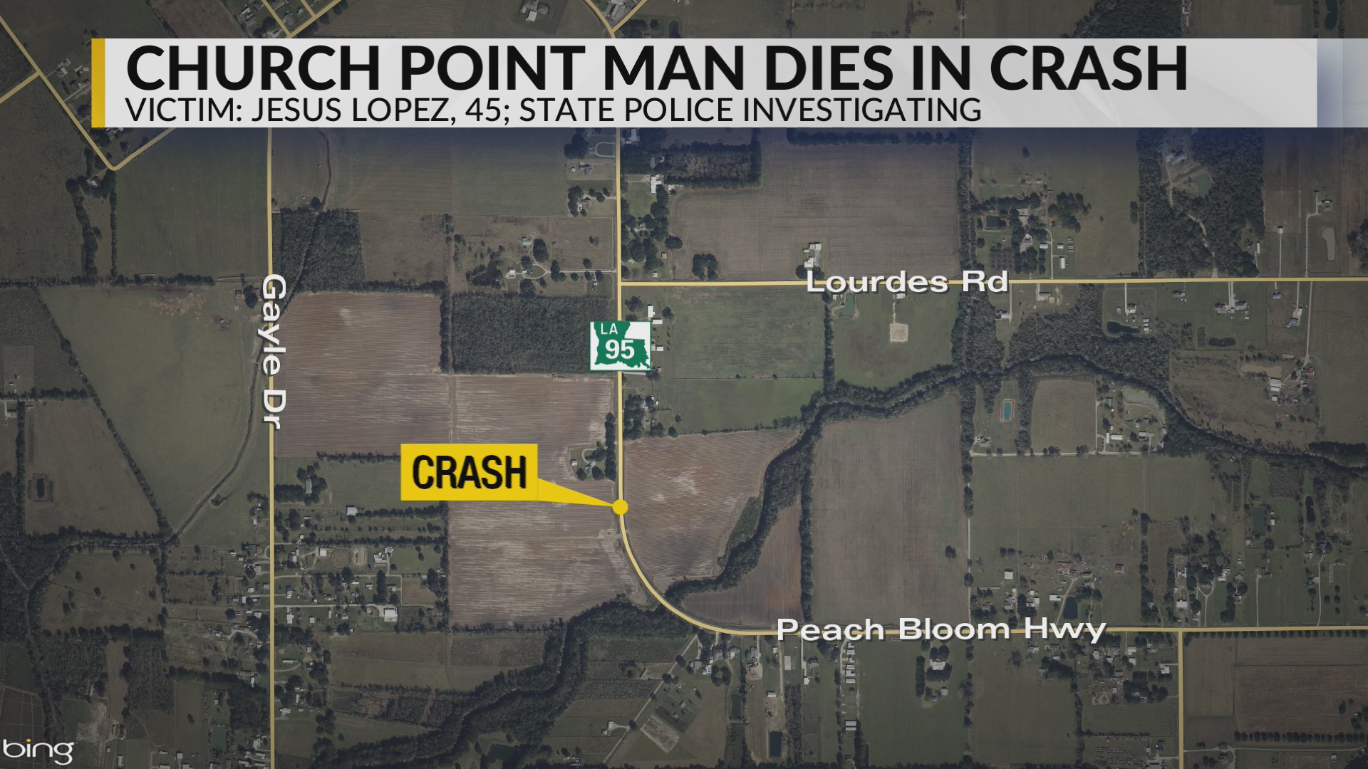 Church Point man killed in Wednesday crash