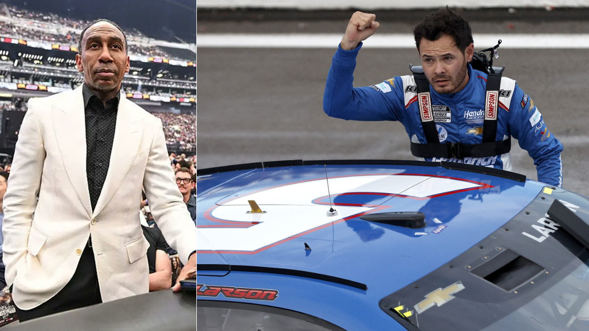 NASCAR champ challenges Stephen A Smith over 'non-athlete' comment