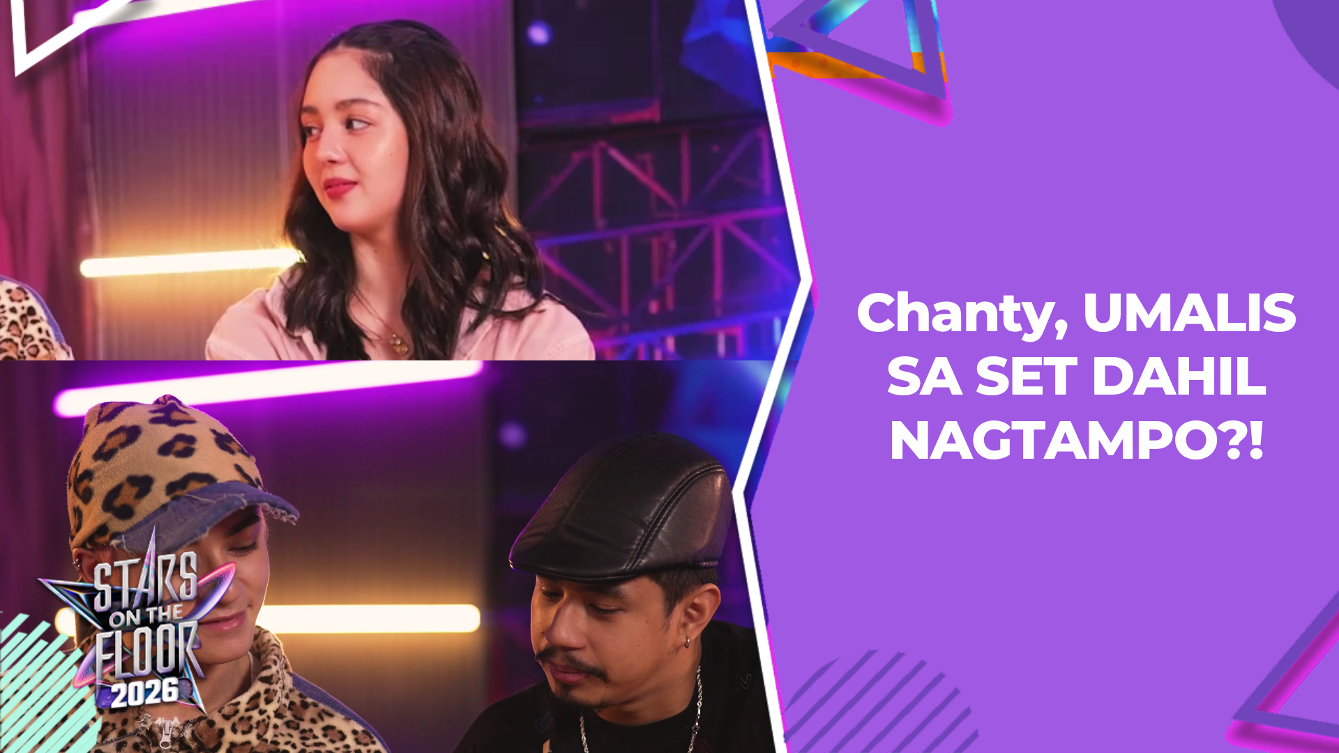 Stars on the Floor 2026 dance break: Chanty, umalis sa set dahil nagtampo?