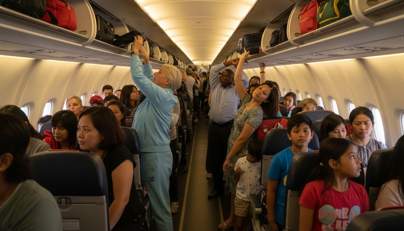 Why do people stand up as soon as the plane lands? All about the ...