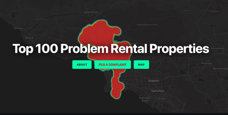 LA reveals stunning list of most problematic rentals in city