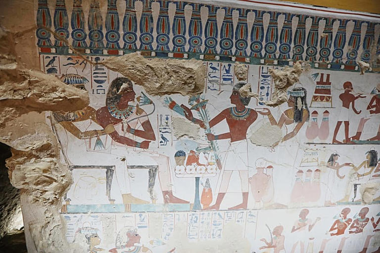 Egypt opens Luxor tombs from era when civilisation was 'at its peak'